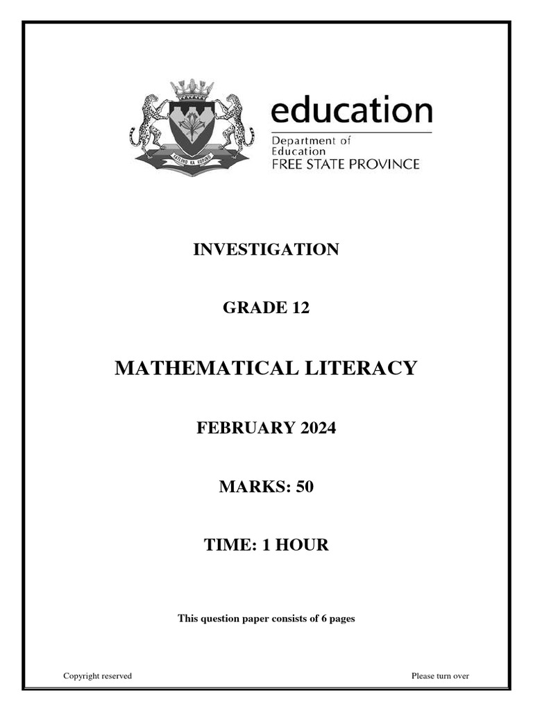 Investigation 2024 GR 12 | PDF | Taxes | Tax Bracket