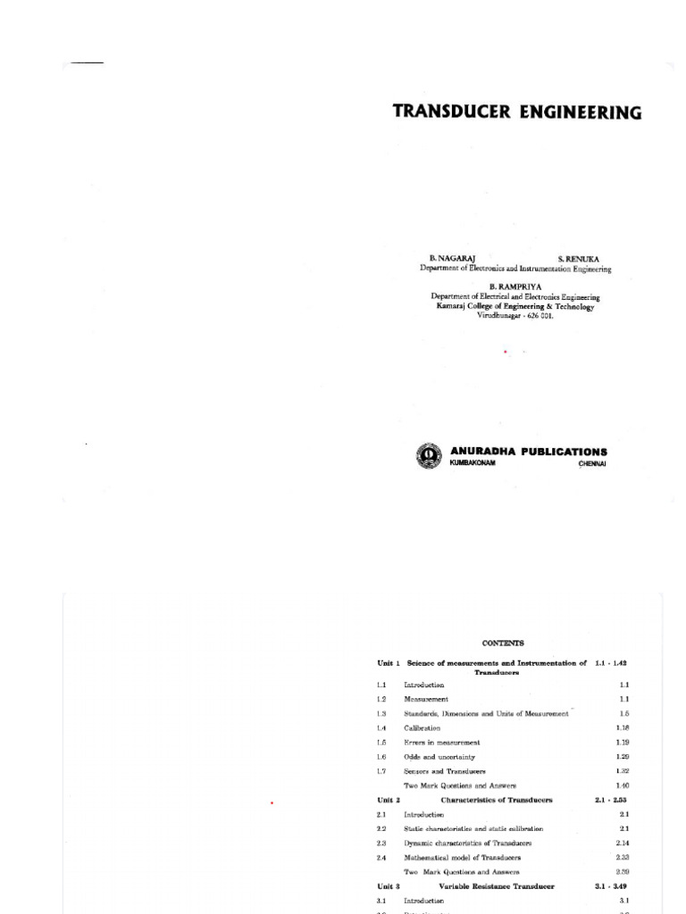 Transducer e Book | PDF