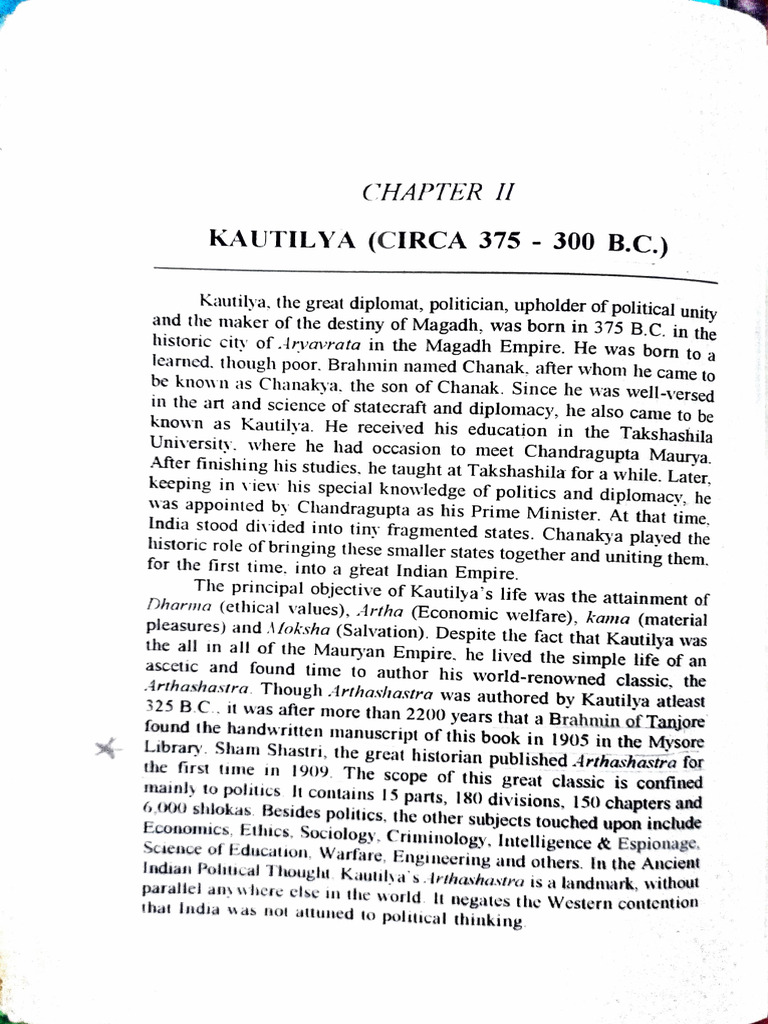 Kautilyas Saptanga Theory of State | Download Free PDF | Fortification ...