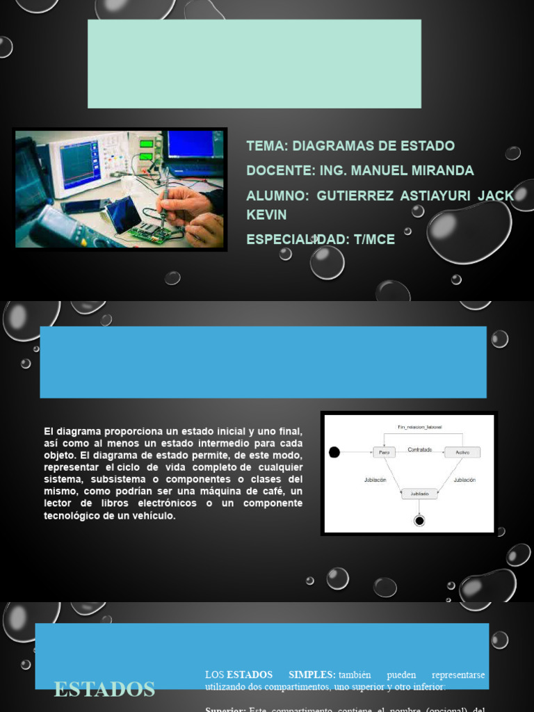 Diagramas de Estado | PDF | Informática