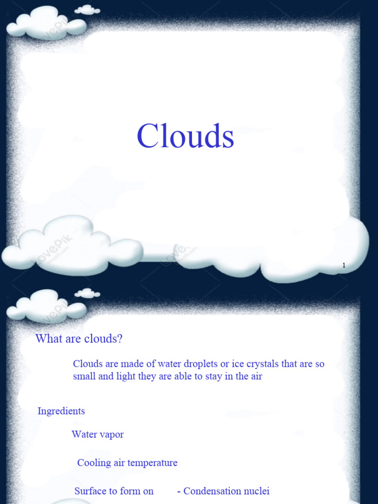 Clouds | PDF