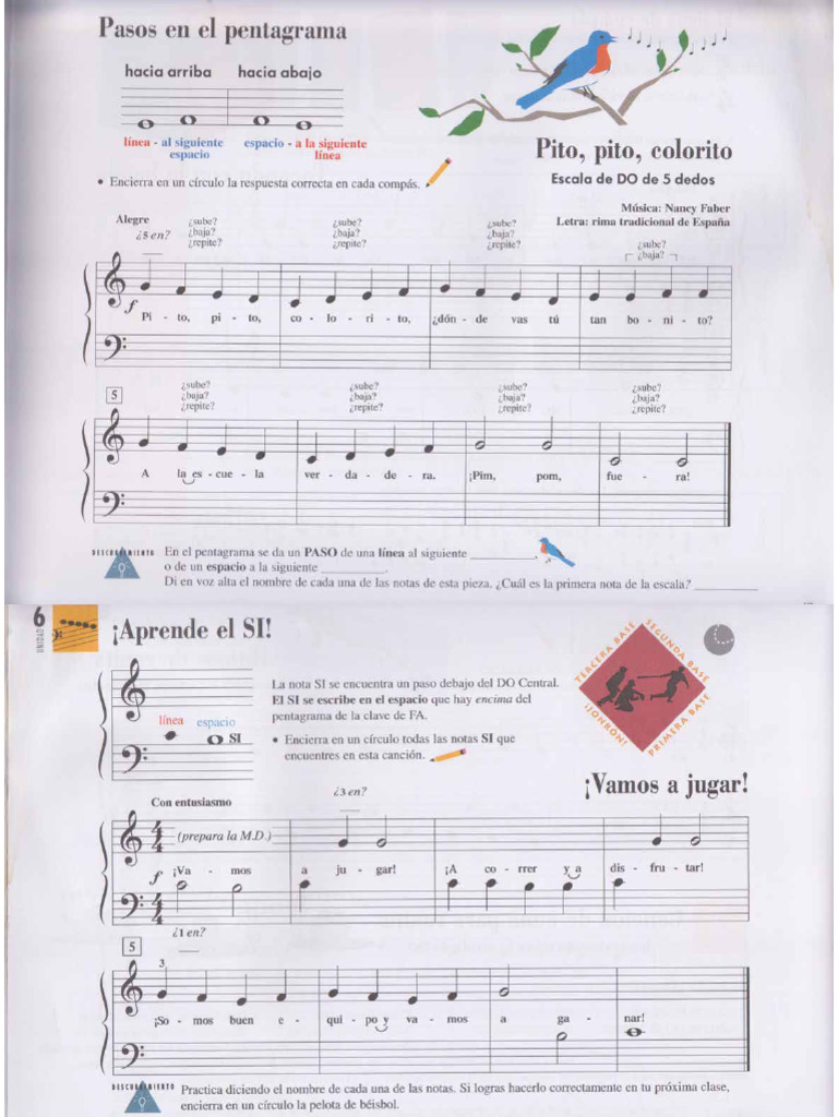 Metodo de Piano para Niños | PDF