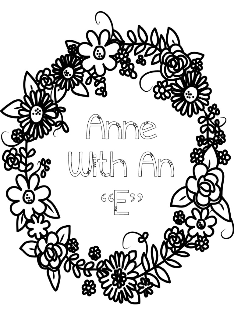 Annewithanecoloringpages | PDF