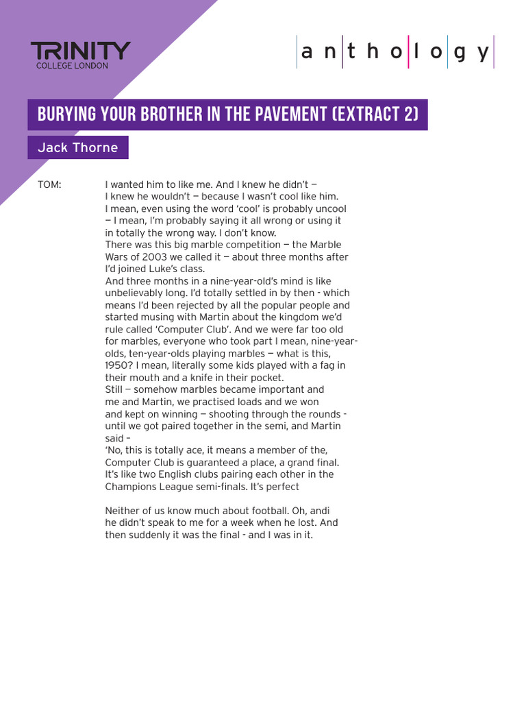InPlay Burying Your Brother in The Pavement 3 | PDF