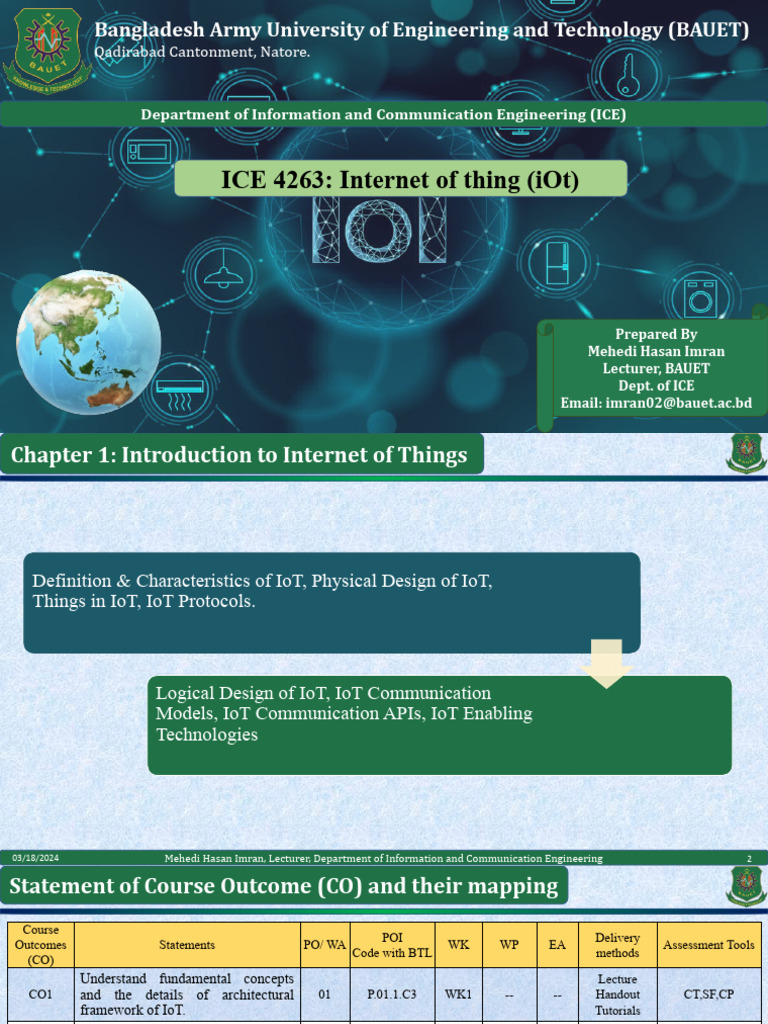 MHI IoT CH 1 Introduction | PDF | Internet Of Things | Software As A ...