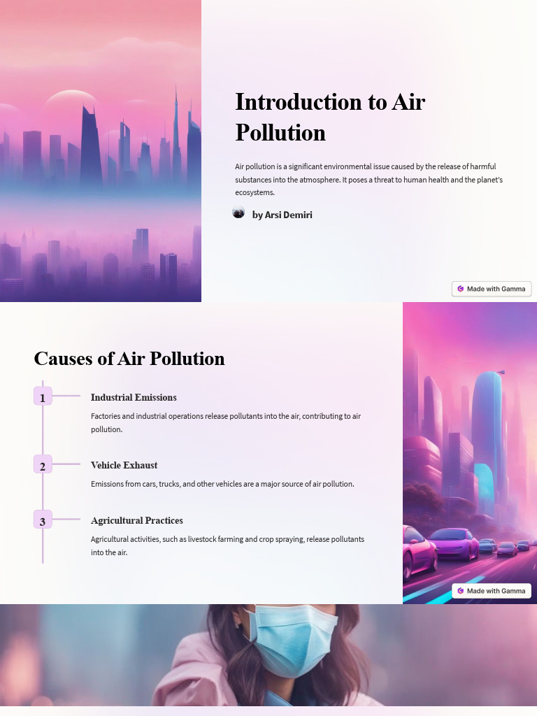Understanding Air Pollution Causes & Effects | PDF | Air Pollution ...