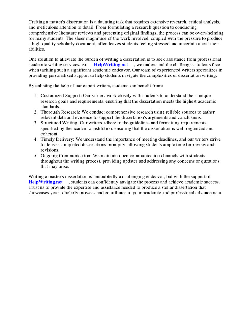 Masters by Dissertation | PDF | Thesis