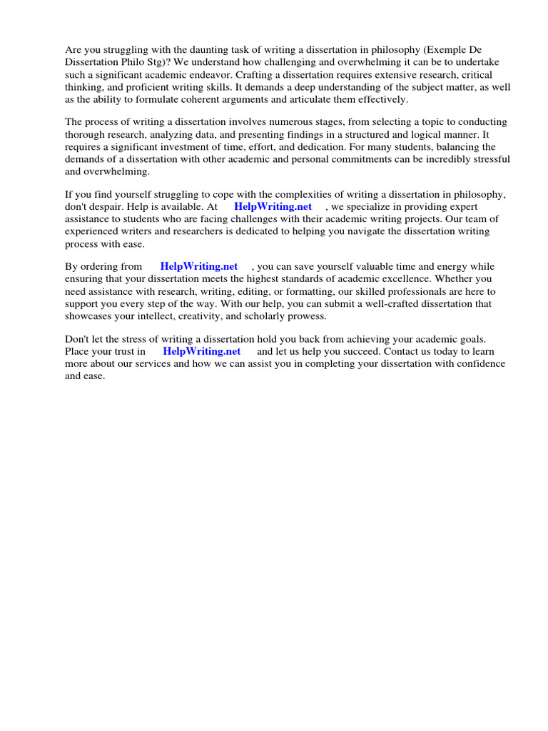 Exemple de Dissertation Philo Stg | PDF | Cognition