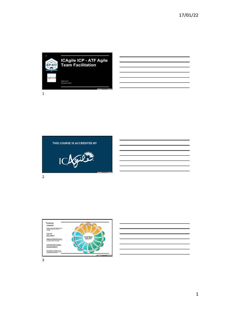 Atf Agile Fun Work Book | PDF