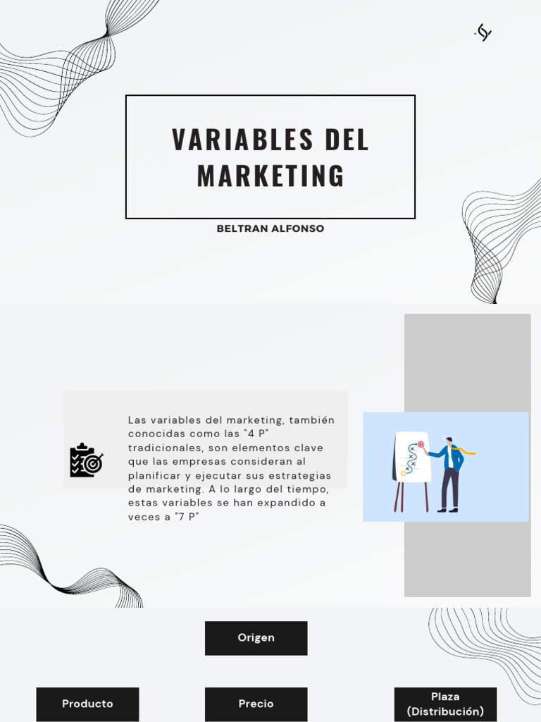 Variables Del Marketing | PDF | Marketing | Producto (Negocio)