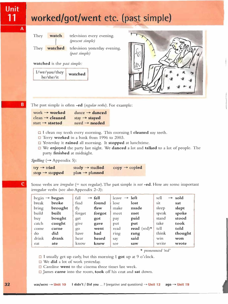 Essential Grammar in Use - PAST SIMPLE | PDF