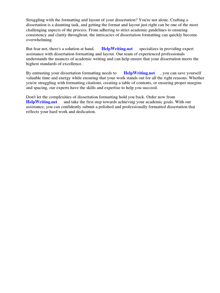 Dissertation Formatierung Layout | PDF | Thesis | Academic Publishing