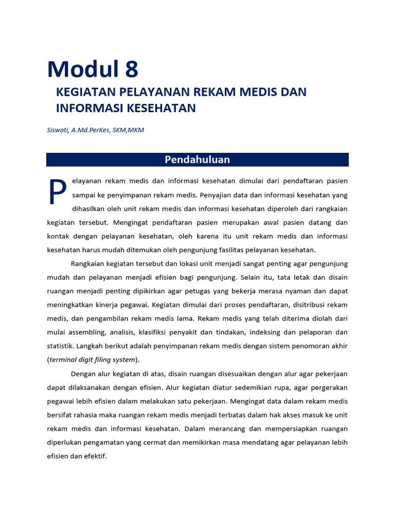 Modul 8 MSDM | PDF | Komputer