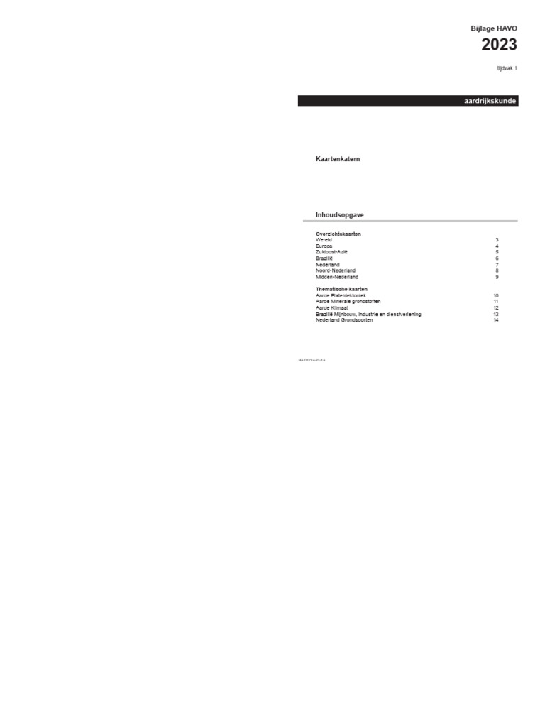 kaarten katern | PDF