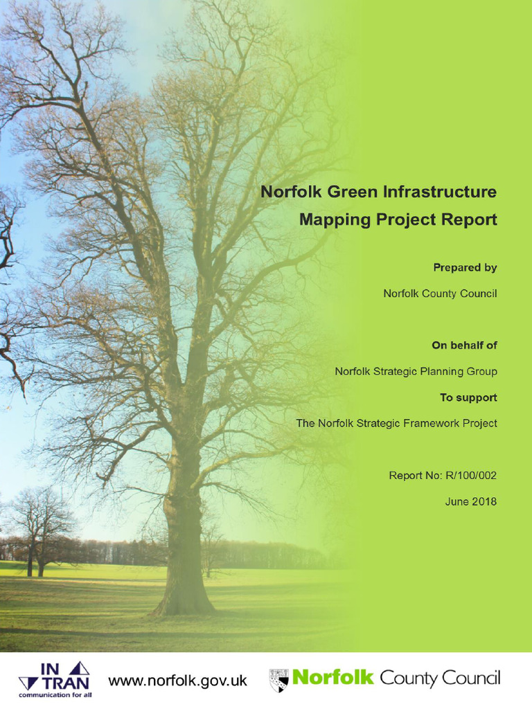 Norfolk Green Infrastructure Mapping Project July - 18 - v4 | PDF ...