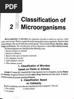 Microbiology Chapter 2 Classification of Microbes | PDF