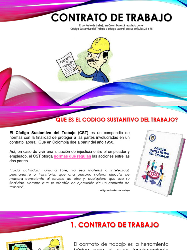 Contrato Laboral | PDF | Derecho laboral | Economias