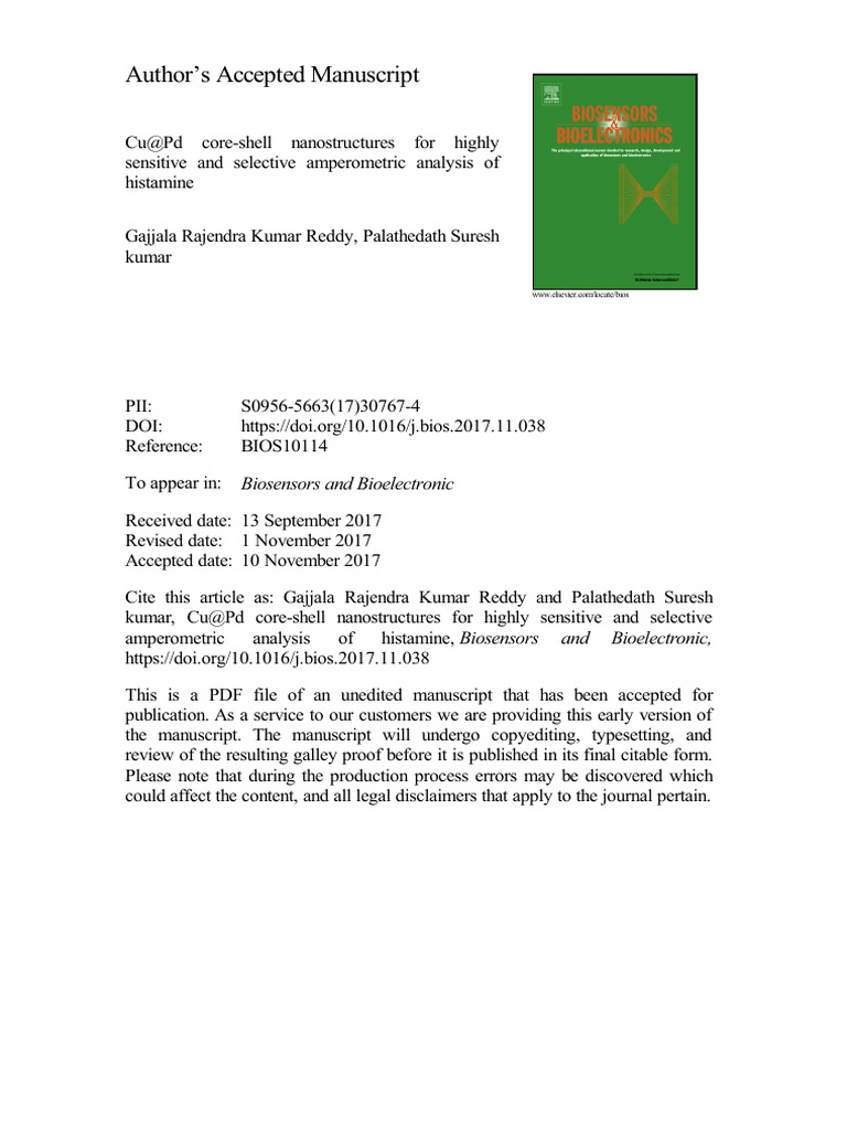 11 Cu Pd Core Shell Nanostructures For Highly Sensitive Pdf