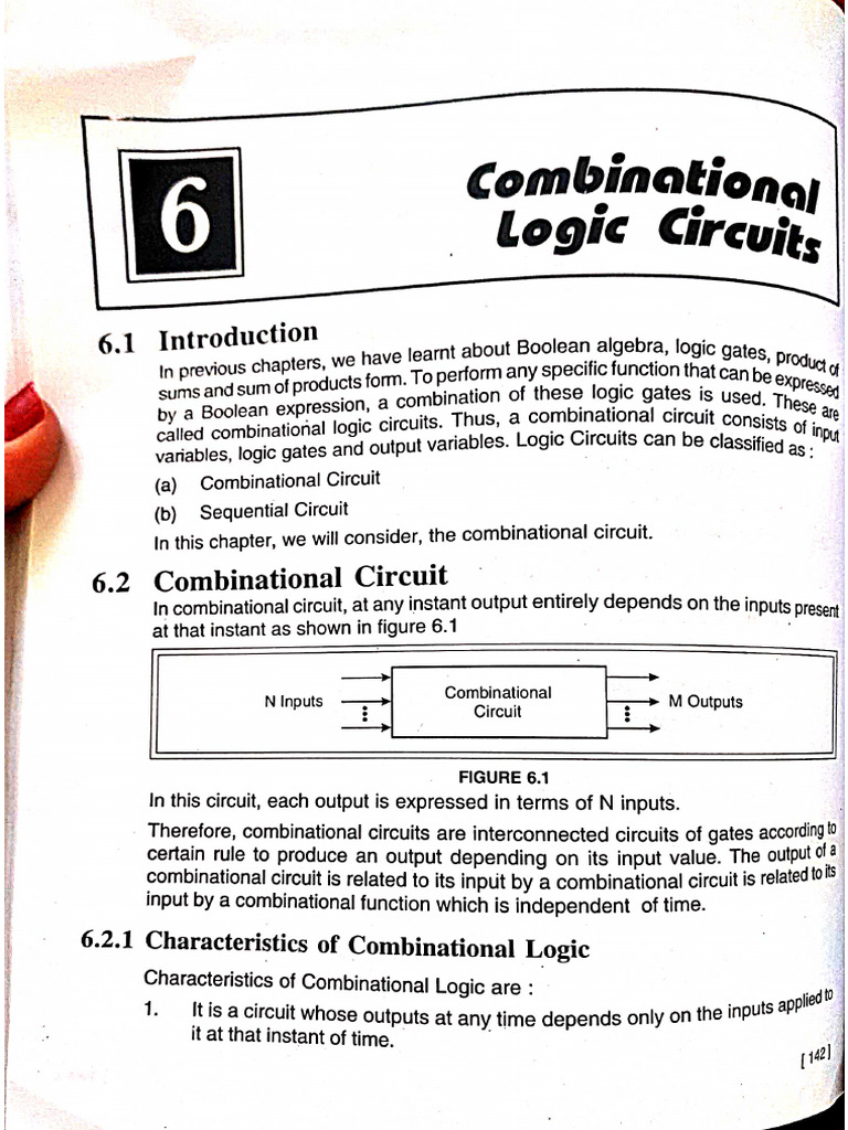 Combinational Logic Circuit | PDF