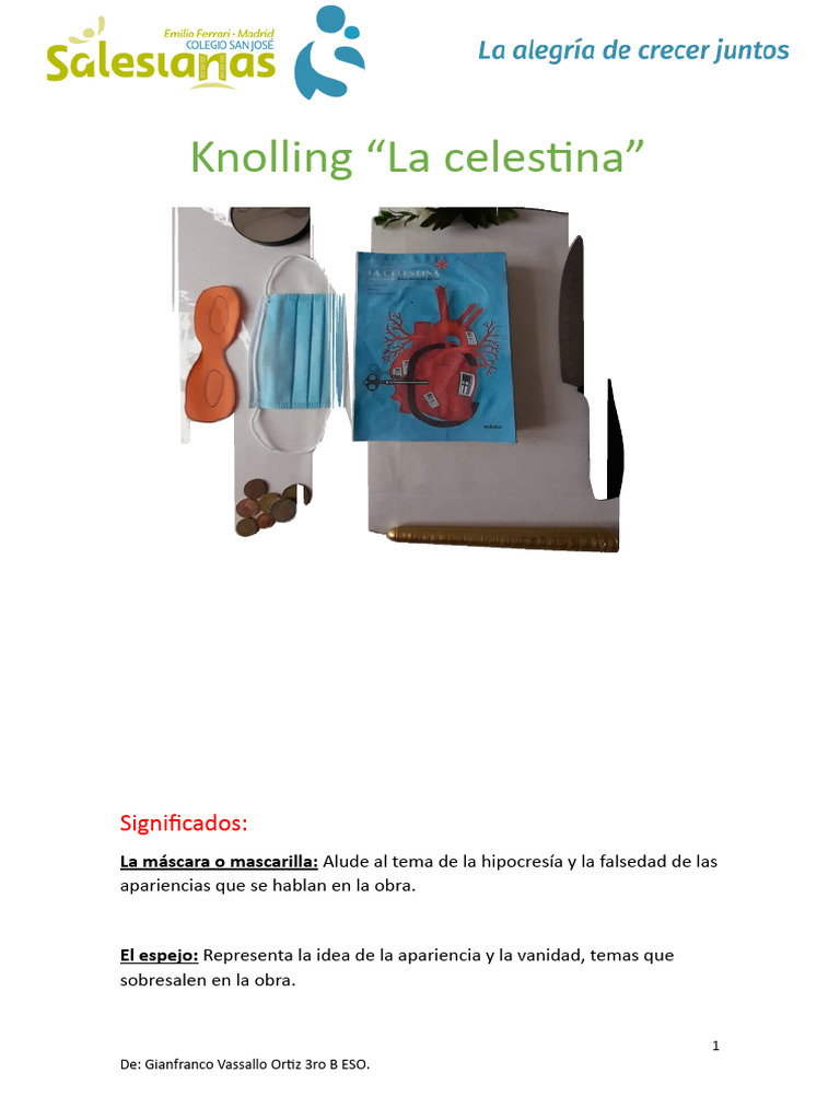 Knolling La Celestina | PDF