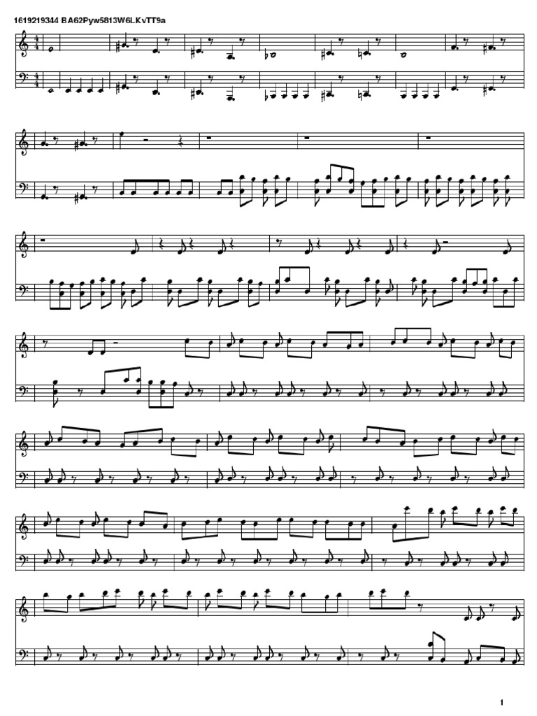 Godzilla Theme Song by The Green Notes | PDF