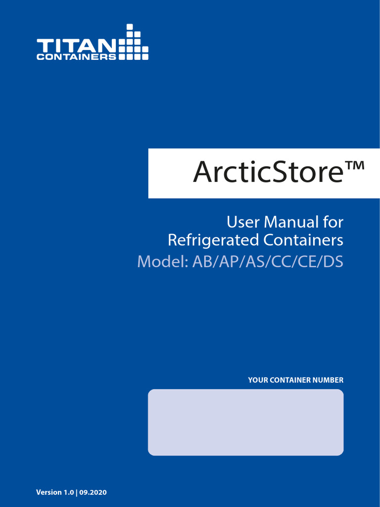 ArcticStore User Manual - International | PDF | Door | Truck