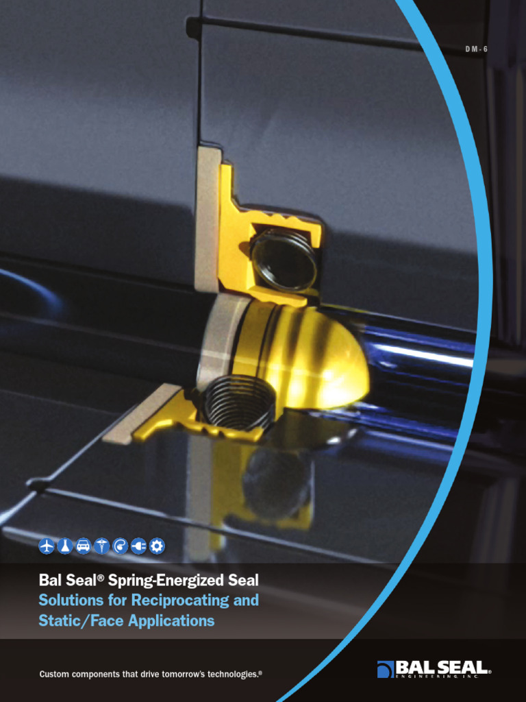 Bal Seal Engineering Solutions For Reciprocating Static Face ...