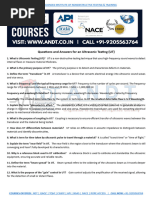NDT Course Fees in India | PDF | Nondestructive Testing | Tests