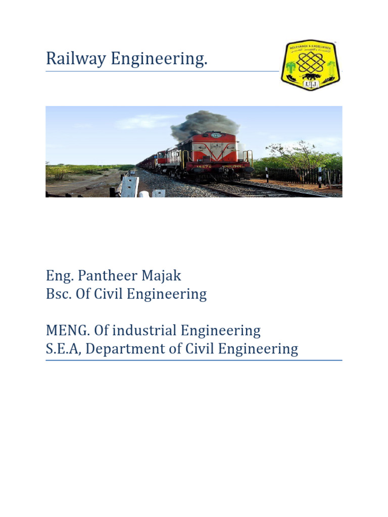 Railway Engineering | PDF | Rail Transport | Track Gauge