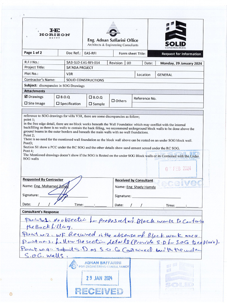 Sa3 SLD Eas Rfi 014 0 | PDF