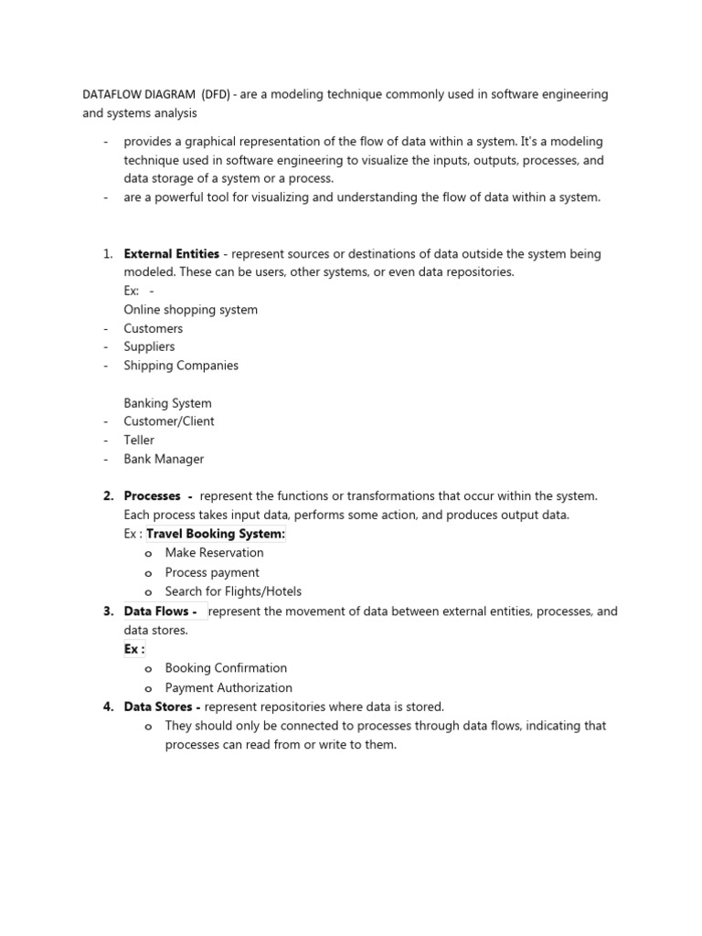 Dataflow Diagram | PDF | Business | Technology & Engineering