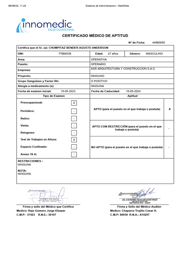 Emo Chumpitaz Bender | PDF