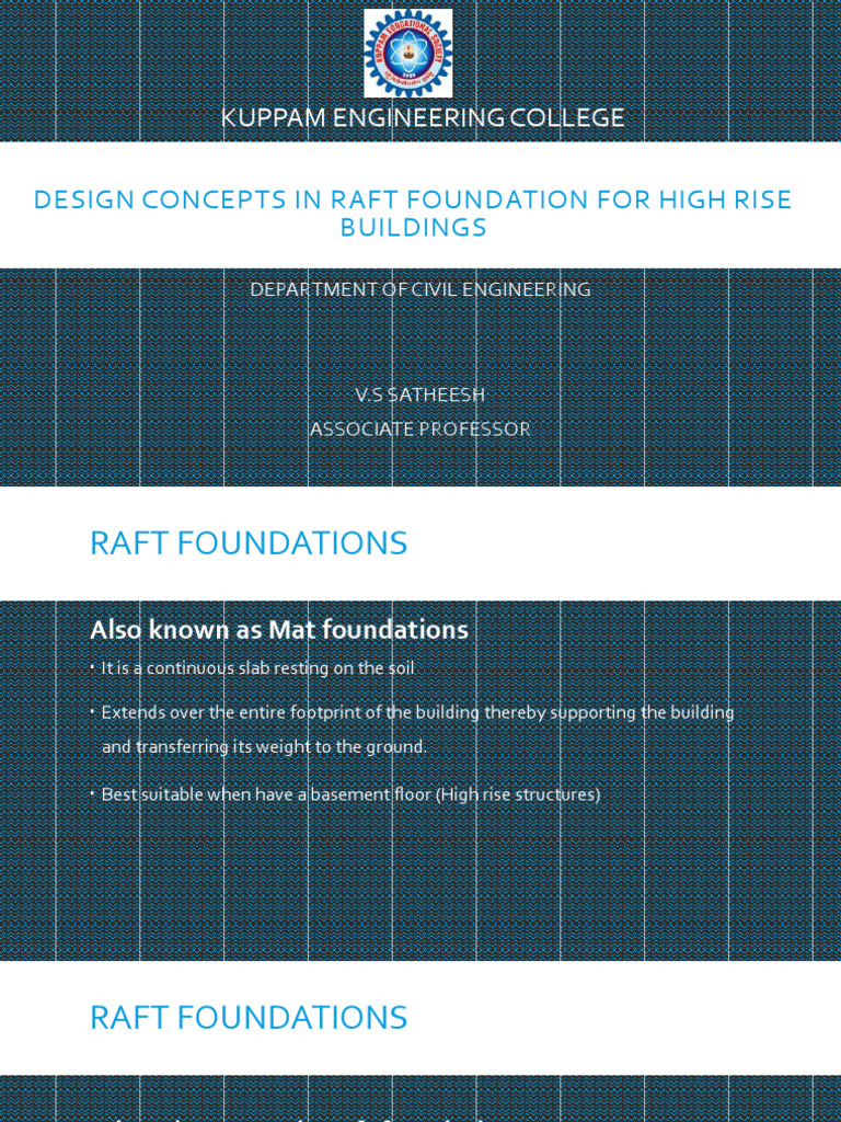 CE-Raft-Foundation | PDF | Foundation (Engineering) | Deep Foundation