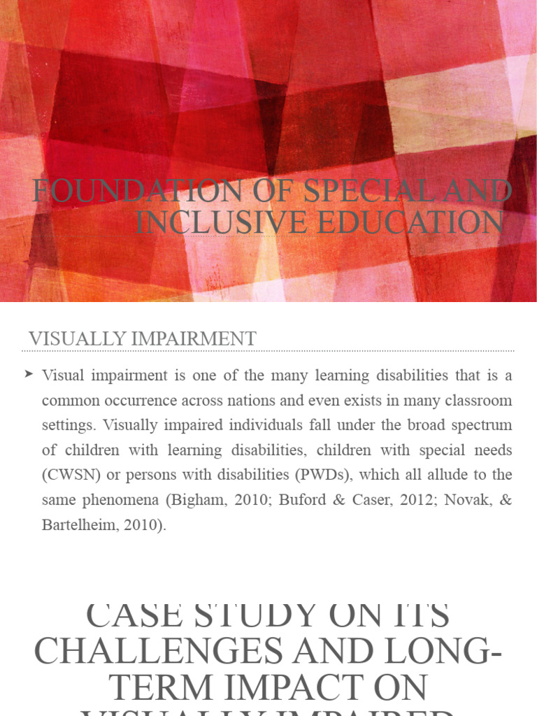 Visually Impairment | PDF | Wellness