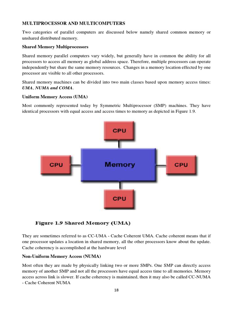 COME6102 Chapter 1 Introduction 2 of 2 | Download Free PDF | Central Processing Unit | Parallel ...
