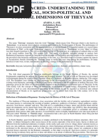 Thiyya Caste: History and Identity in Kerala | PDF | Religion And Belief