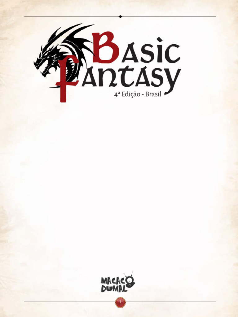 Basic Fantasy - Brasil | PDF | Jogos de RPG