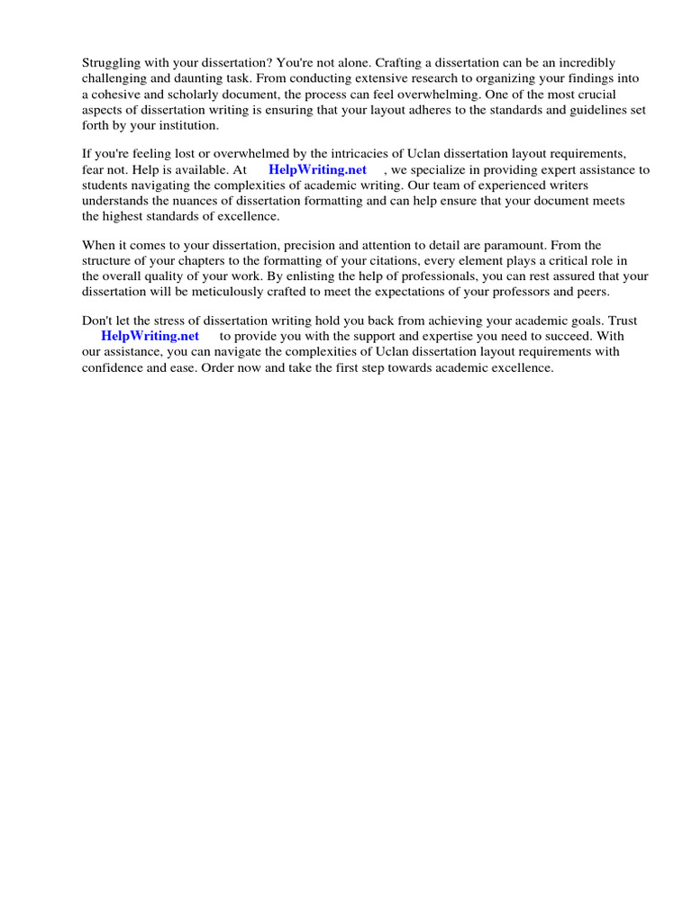 Uclan Dissertation Layout | PDF | Thesis | Social Media