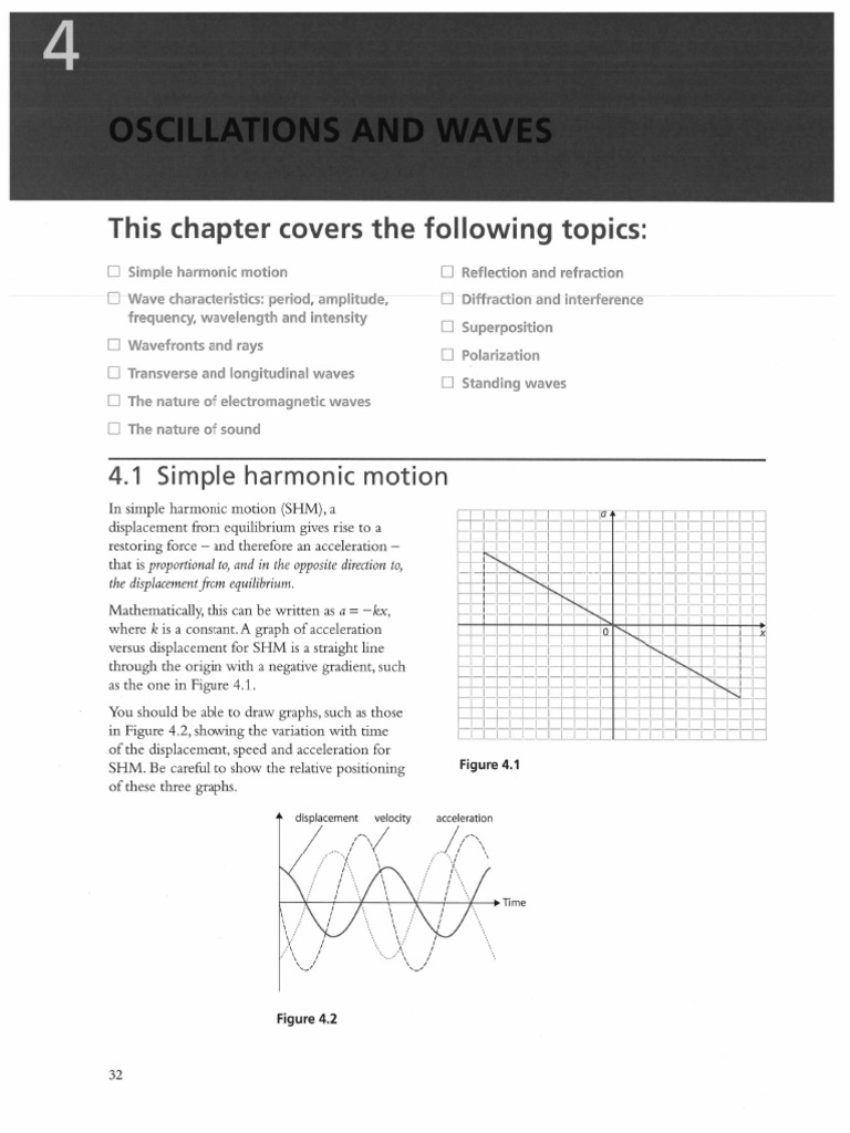Topic 4 Cambridge IB Physics Study Guide | PDF