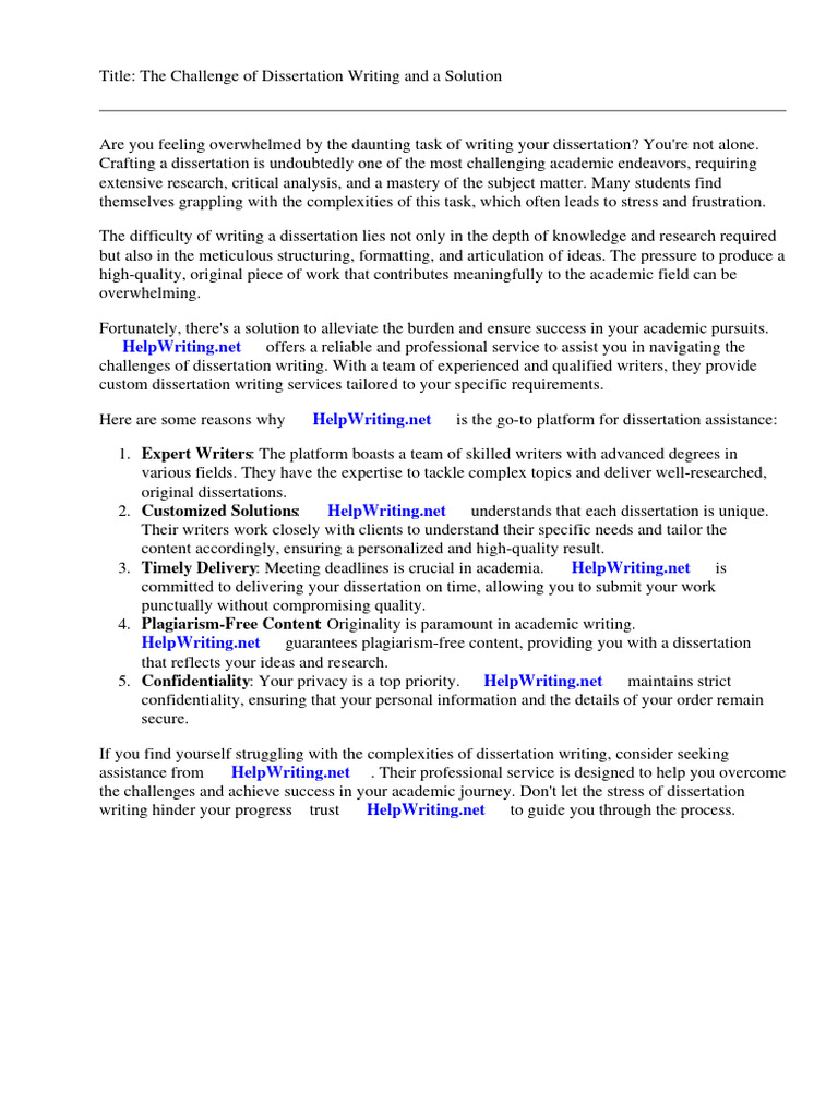 Nursing Dissertation Template | Download Free PDF | Palliative Care ...