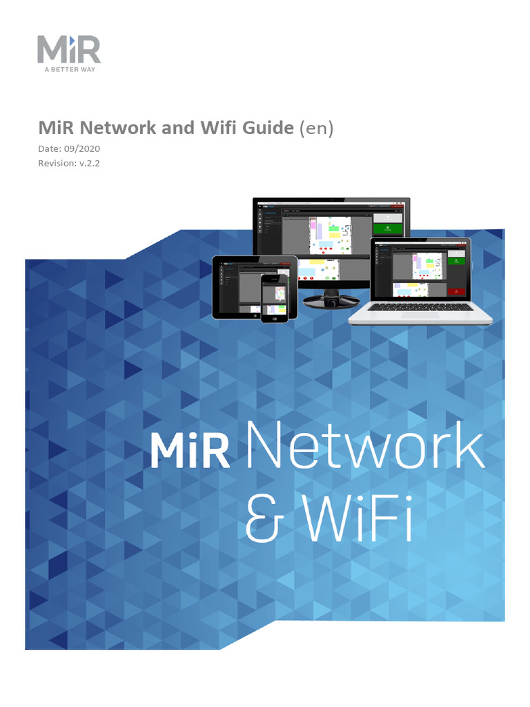 MiR Network and Wifi Guide 2.2 | PDF | Wi Fi | Computer Network