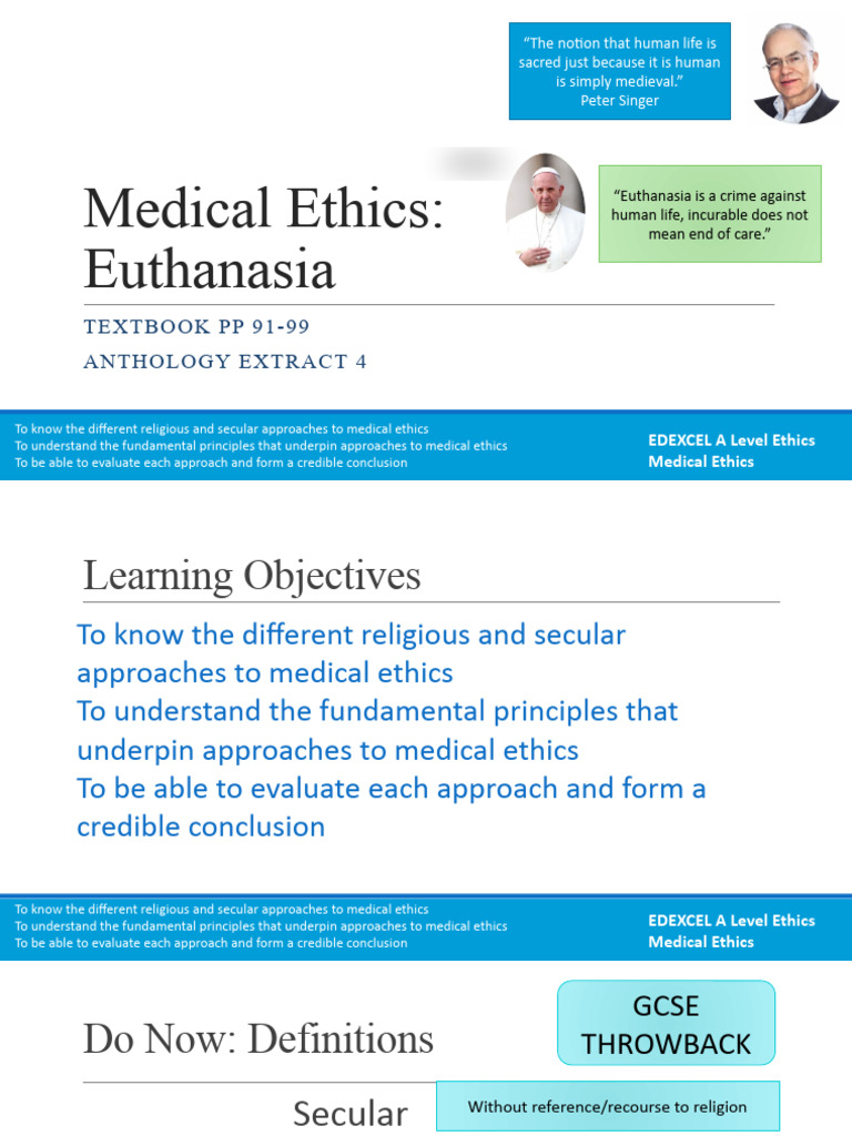 Medical Ethics Religious Vs Secular Approaches Pdf Medical Ethics