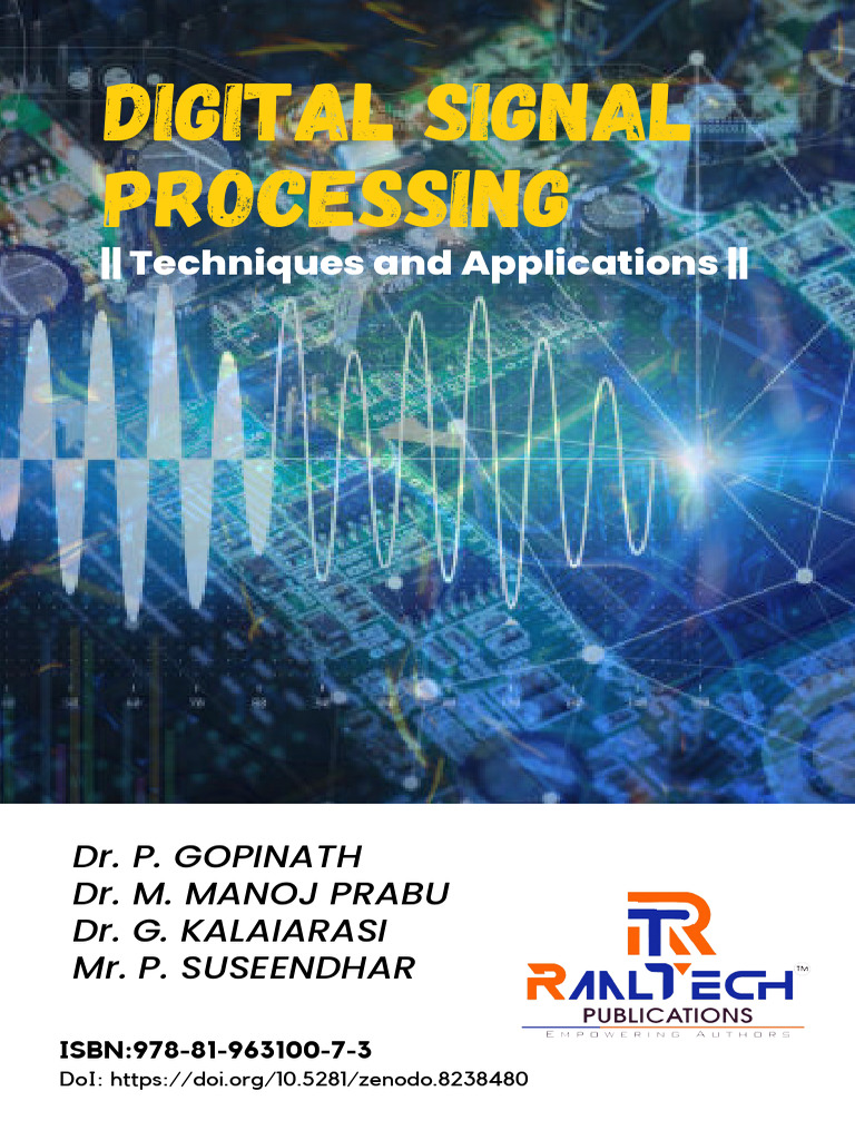 DigitalSignalProcessing Book | PDF | Discrete Fourier Transform | Fast Fourier Transform