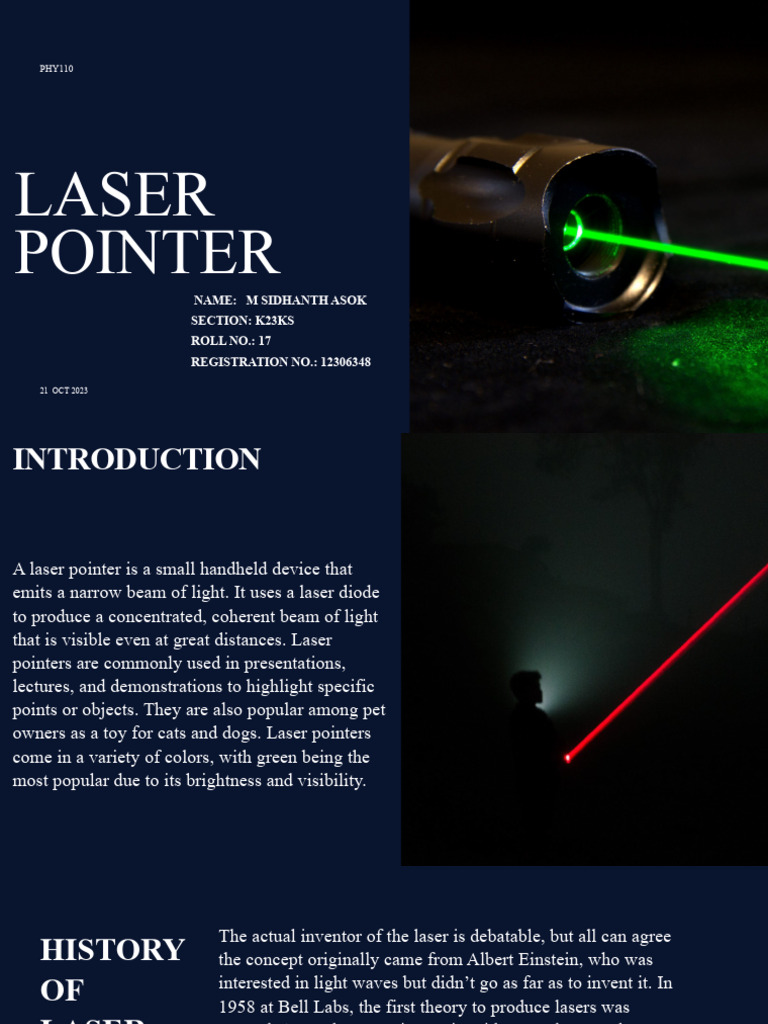 Laser Pointer | PDF | Laser | Laser Diode