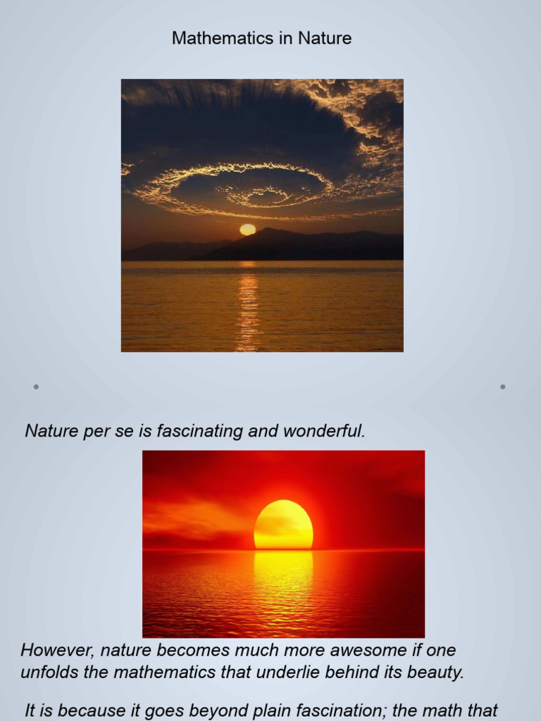 GE 4- Mathematics in Nature | PDF | Fractal | Geometry