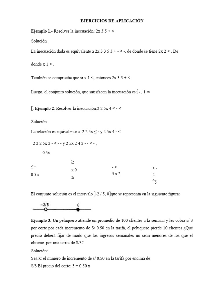 Ecuaciones e Inecuaciones | PDF | Ecuaciones | Desigualdad (Matemáticas)