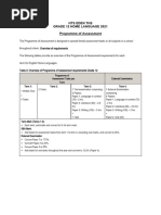 Grade 10 - English HL - Programme of Assessment - 2025 - Se - Gde - FS ...