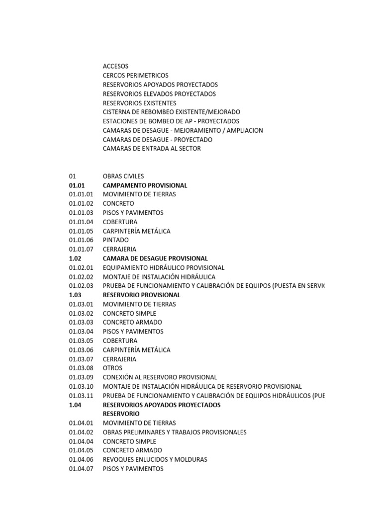 Proc Constr | PDF | Agua y política | Suministro de agua