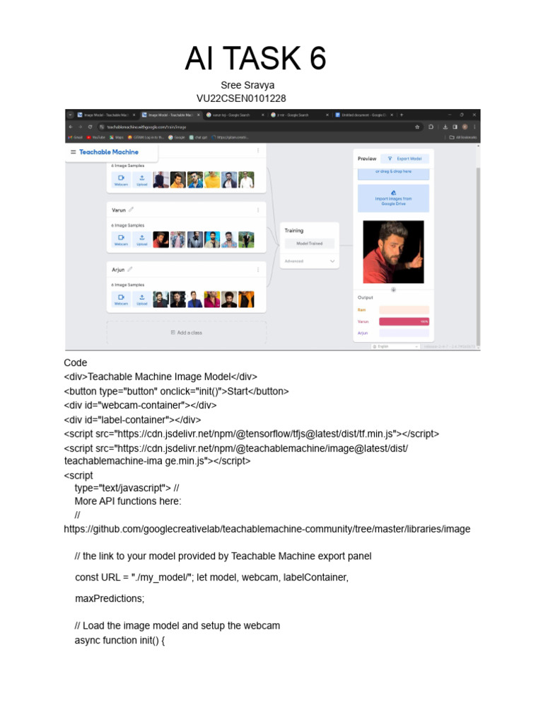 Aia task6.1 | PDF | Computational Neuroscience | Artificial Intelligence