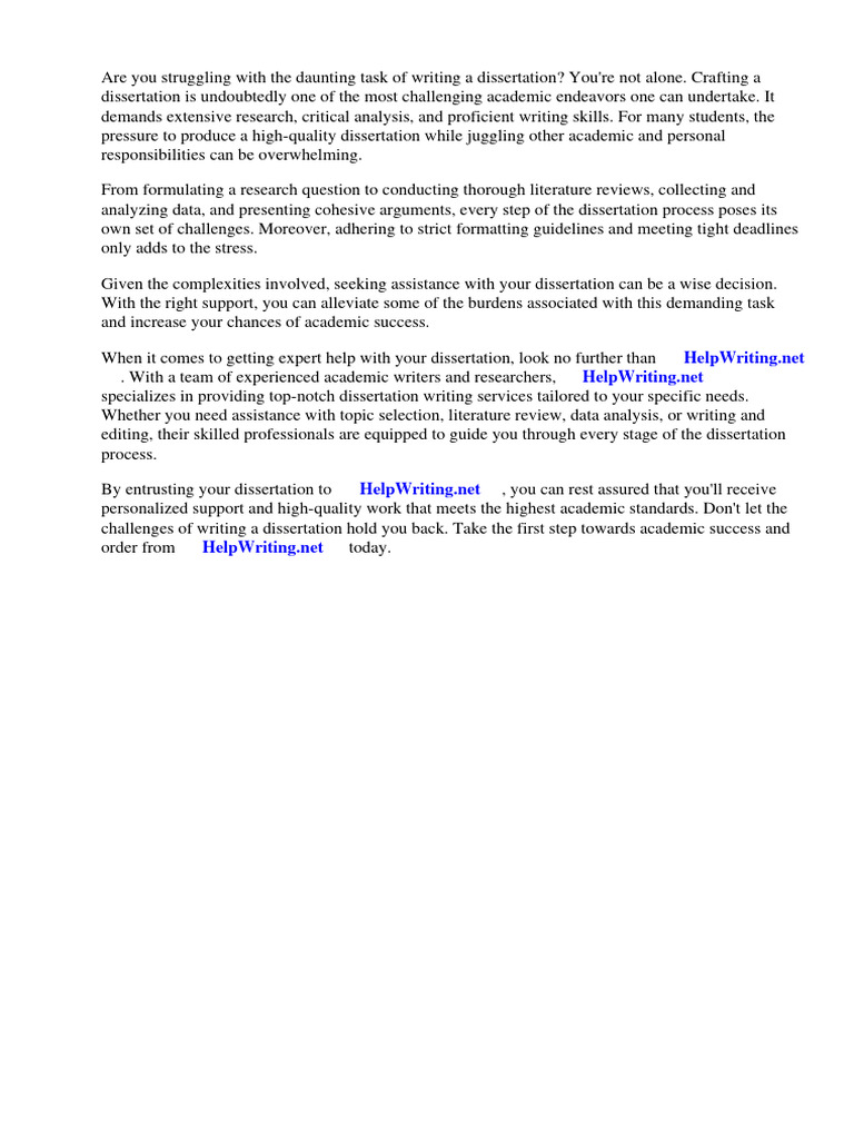 Dissertation Example Uk | Download Free PDF | Thesis | Methodology